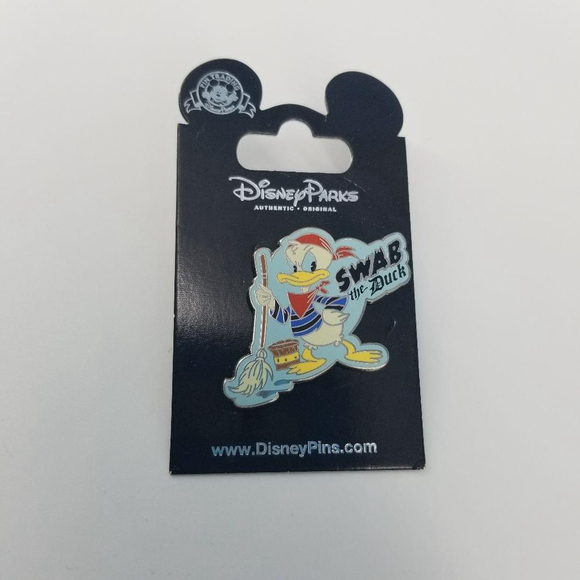 Disney | Other | Disney Parks 26 Pirate Donald Duck Swab The Duck ...